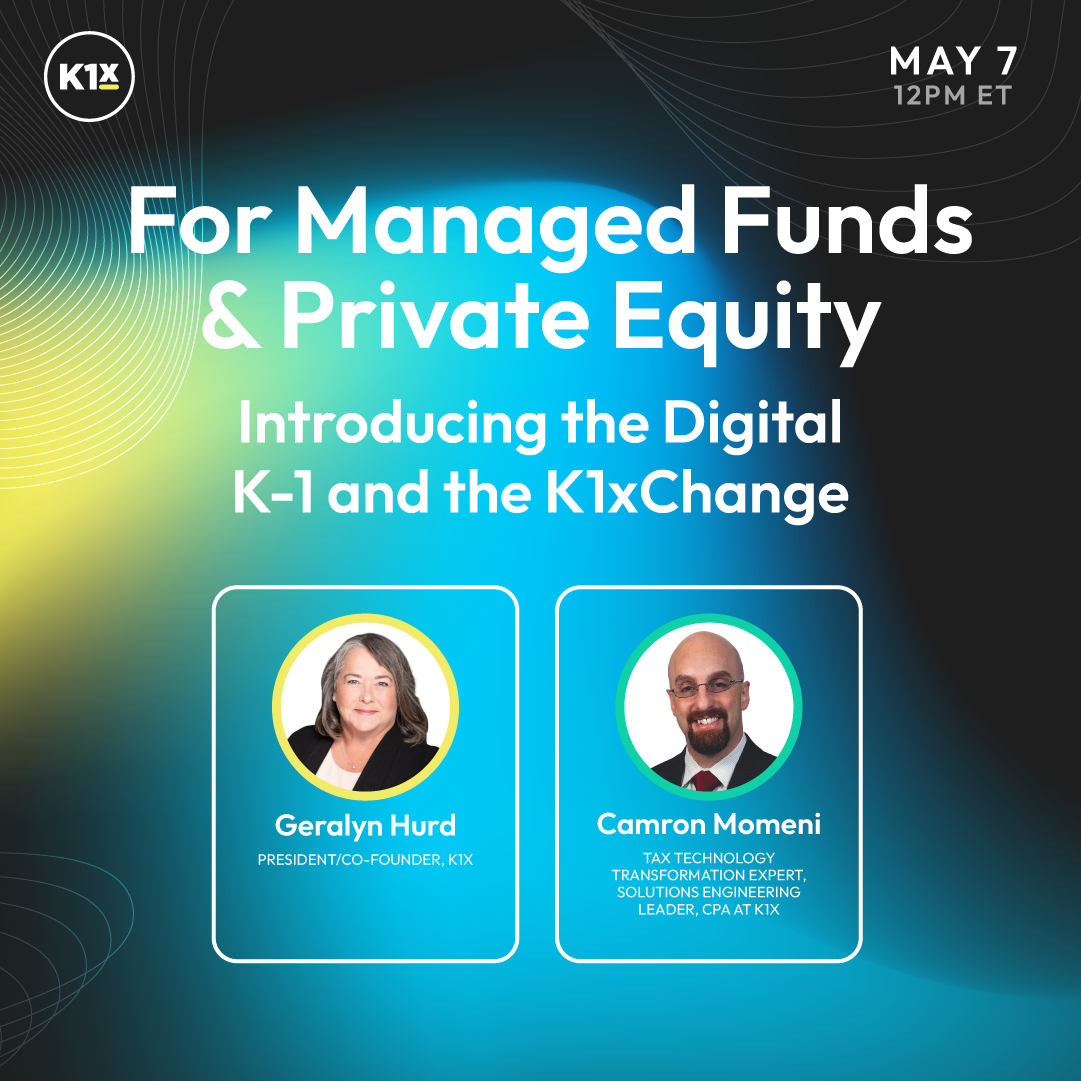 Introducing the Digital K-1 and the K1xChange