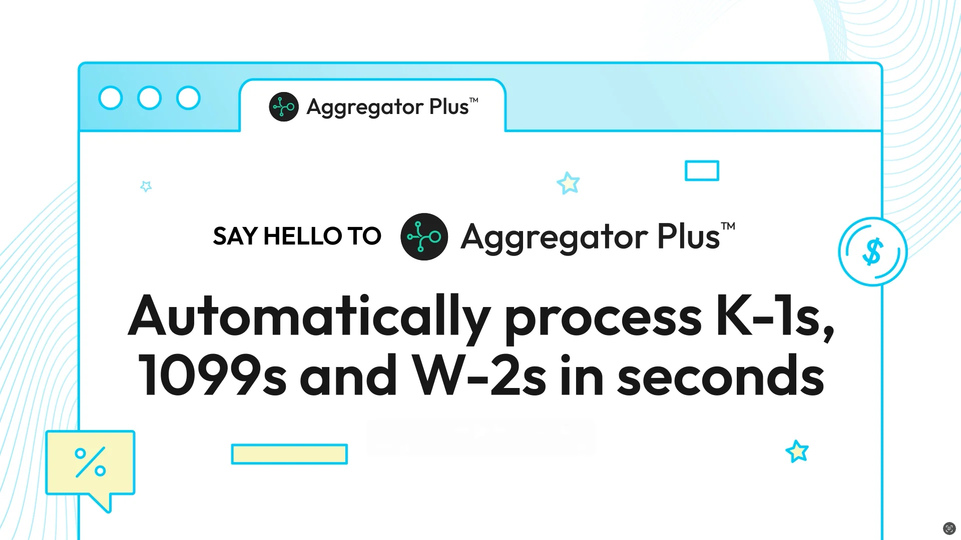 Aggregator Plus: K-1, 1099 & W-2 Data Extraction